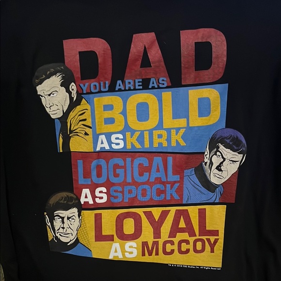 Port and Company | Shirts | Star Trek Original Series Dad Father Xl ...